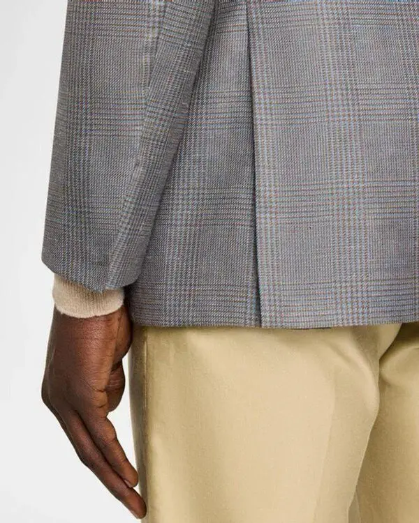 Brioni Apos;s Prince Of Wales Single-breasted Sport Coat - Sapphire