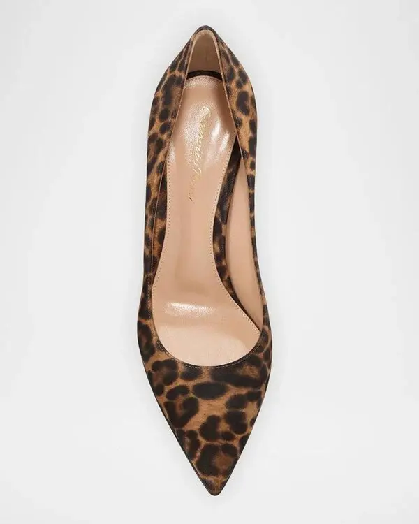 GIANVITO ROSSI 85mm Suede Pointed-toe Pumps