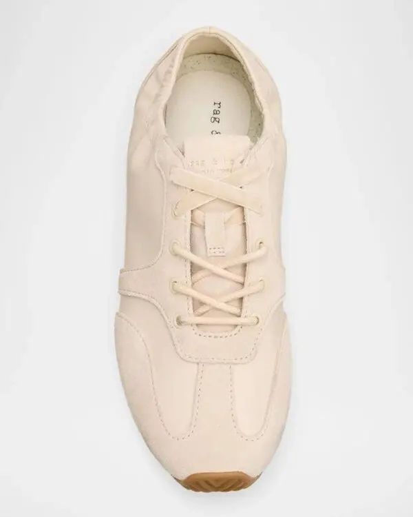 Rag & Bone Emilee Mixed Leather Ballet Runner Sneakers