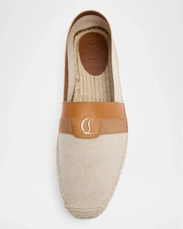 CHRISTIAN LOUBOUTIN Apos;s Alfarica Nubuck Leather Espadrilles