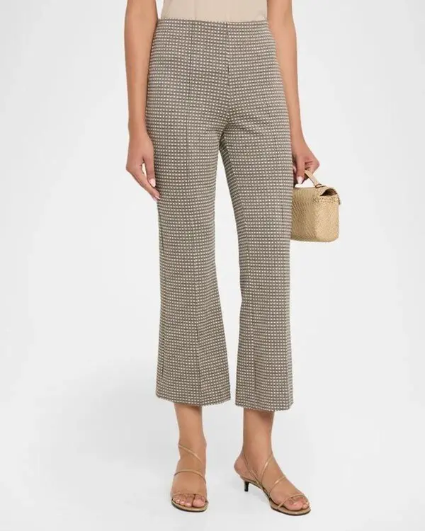 Rag & Bone Irina Kick-flare Leopard Ponte Pants