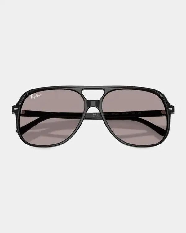 Ray-ban Rb2198 Bill 60mm Square Sunglasses - Black