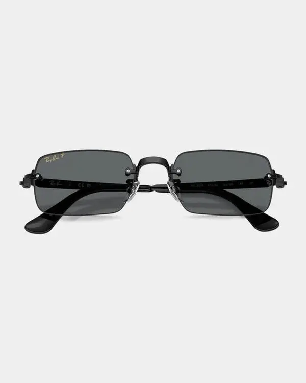 LUXOTTICA EYEWEAR Rb3928 A$ap Rocky Rimless 54mm Rectangular Sunglasses