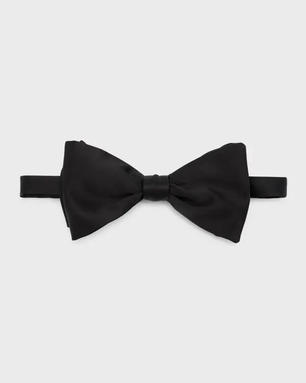 Brioni Apos;s Silk Satin Bow Tie
