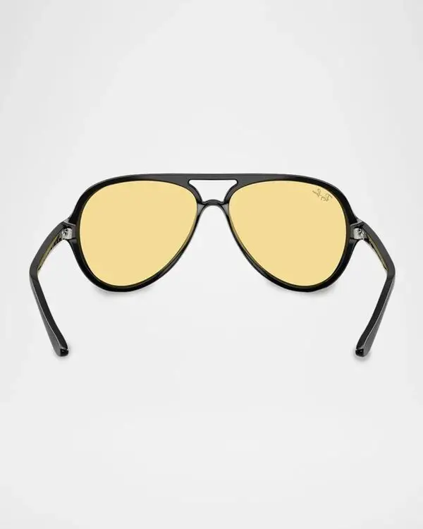 Ray-ban Cats 5000 59mm Aviator Sunglasses - Black