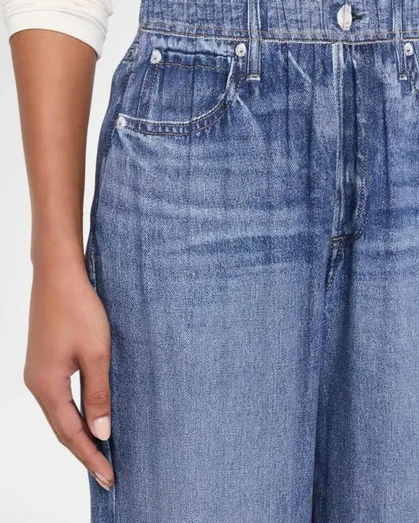 Rag & Bone Rb Miramar Slink Wide-leg Jeans