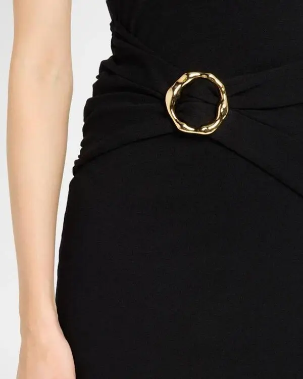 Simkhai Leni Ruched Mini Dress