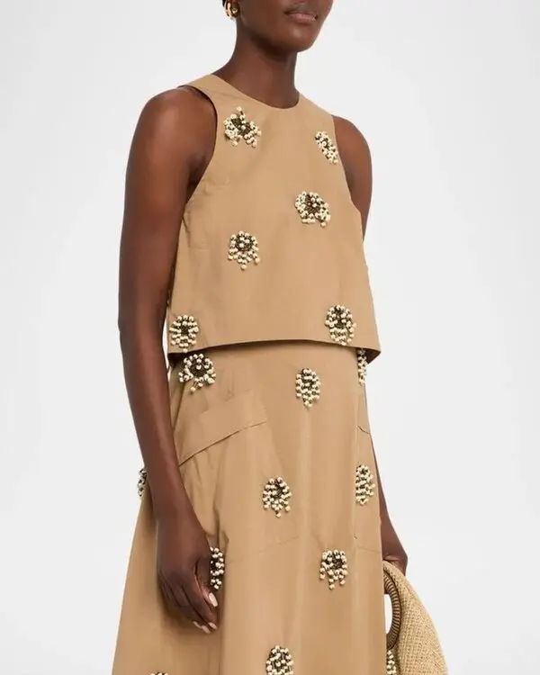 JBQ Philo Embellished Top