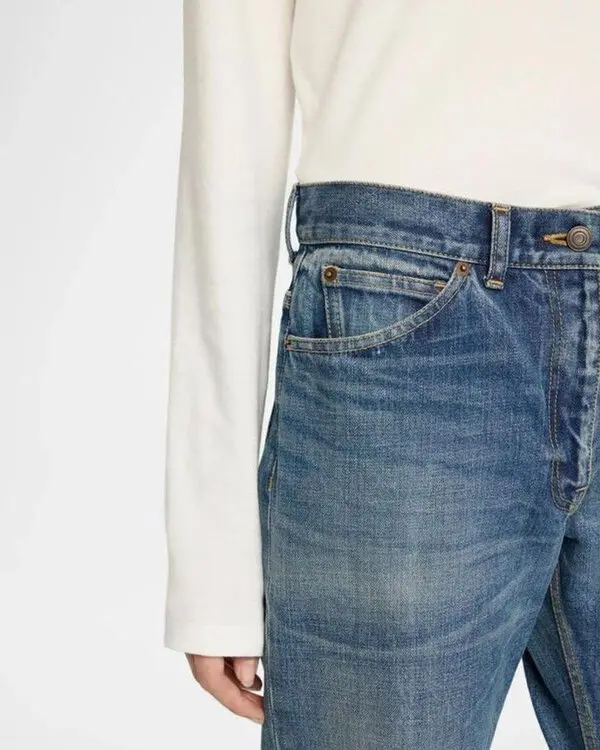 THE ROW Dinni Low-rise Straight-leg Jeans
