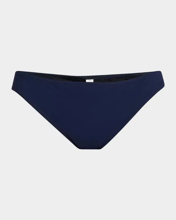 KARLA COLLETTO Basic Hipster Bikini Bottoms - Navy