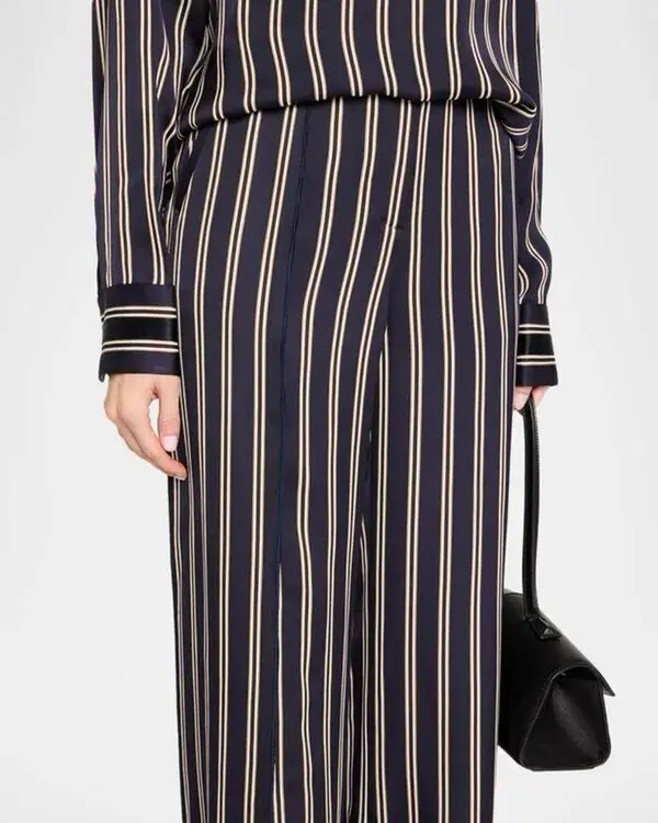 JASON WU Striped Wide-leg Trousers