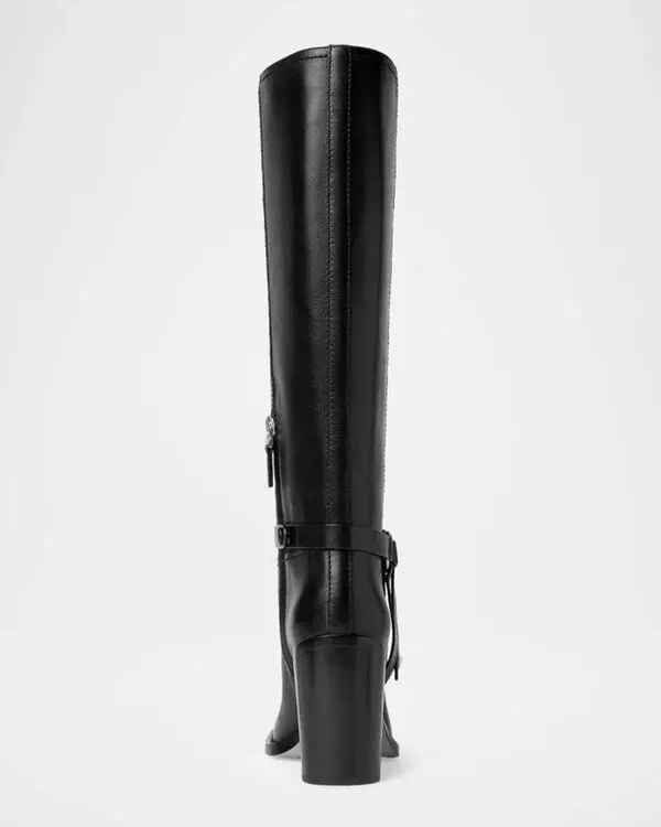Fendi Leather Knee-high Boots