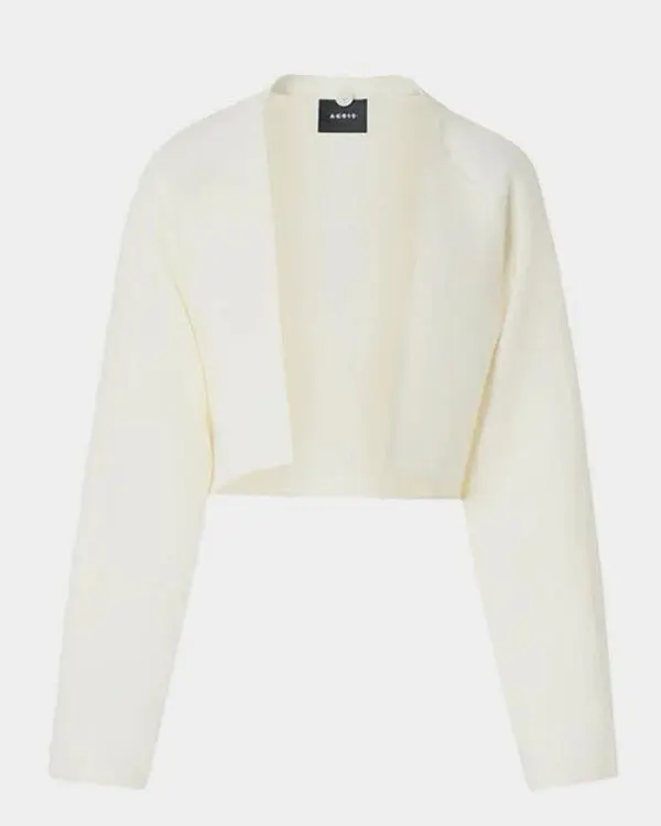 Akris Duo Convertible Linen-wool Coat