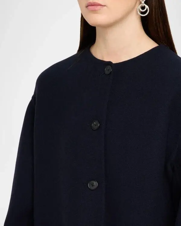 THE ROW Quintus Wool-cashmere Single-breasted Jacket