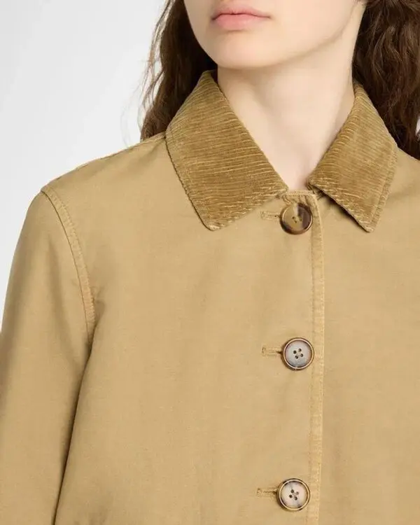 THE ROW Benka Cotton Shrunken Barn Jacket