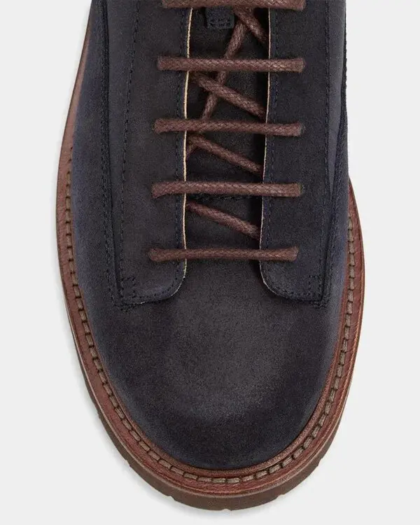 Brunello Cucinelli Apos;s Suede Lace-up Ankle Boots