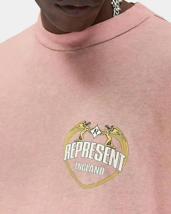 REPRESENT Apos;s Angel Border Boxy-fit T-shirt