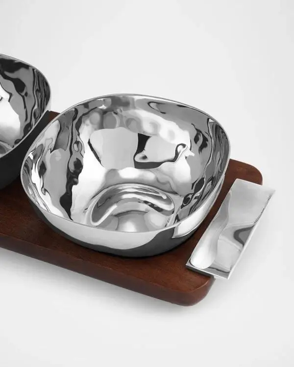 Michael Aram Reflective Triple Bowl