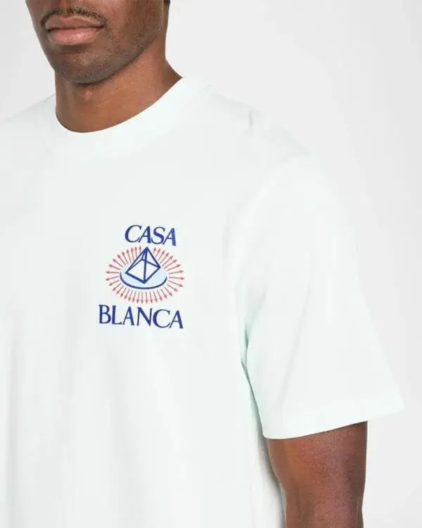 Casablanca Apos;s Celestial Pyramid Organic Cotton T-shirt