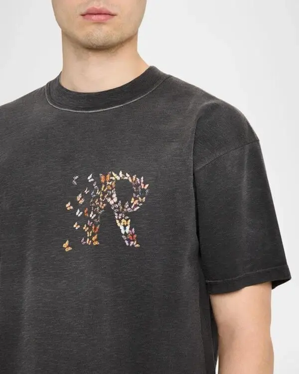 REPRESENT Apos;s Monarch Logo Cotton Boxy Fit T-shirt