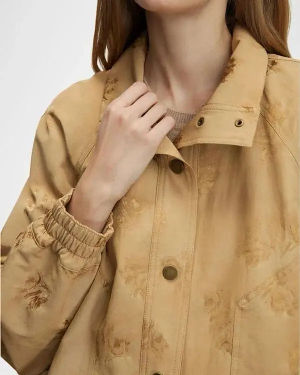 Veronica Beard Ainsworth Floral Jacquard Jacket