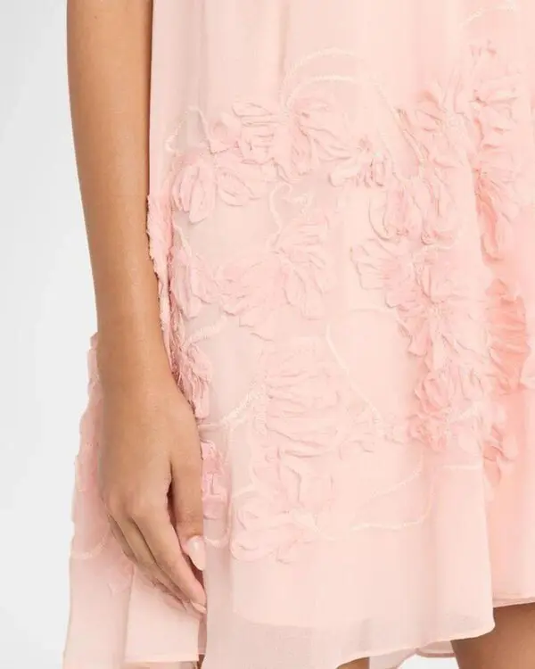 Simkhai Aveil Embroidered Organza Mini Dress
