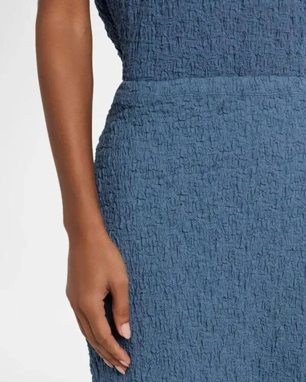 Eileen Fisher Slim Funnel-neck Tank Top
