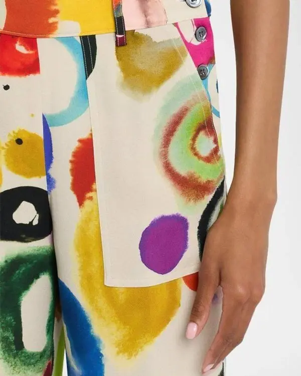Libertine Jh Gouache Sailor Straight-leg Pants