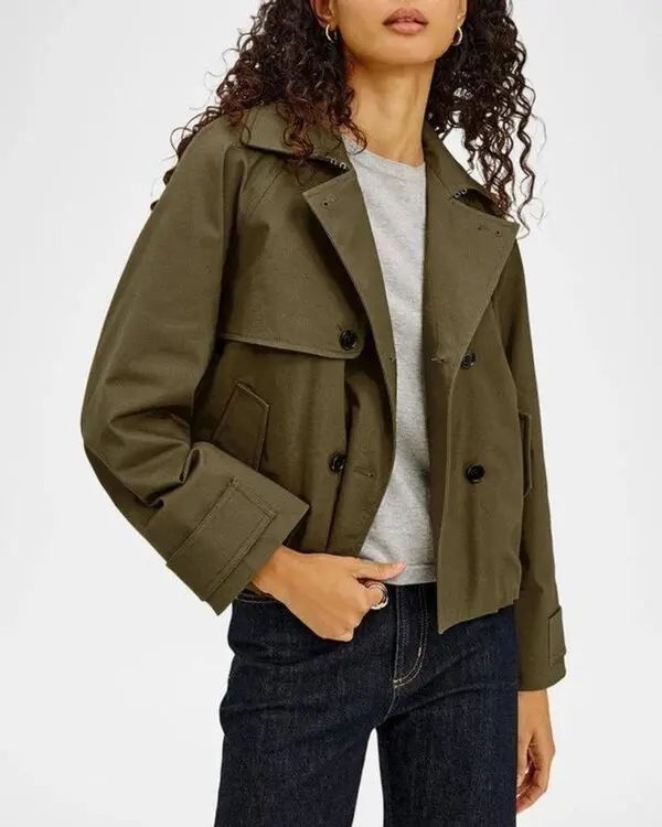 Rails Jett Double-breasted Trench Coat