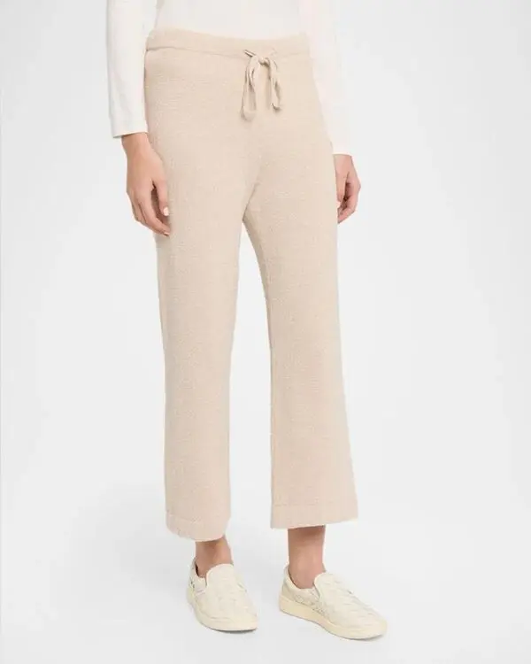 Barefoot Dreams Cozychic Ultra Lite Cropped Lounge Pants - Stone