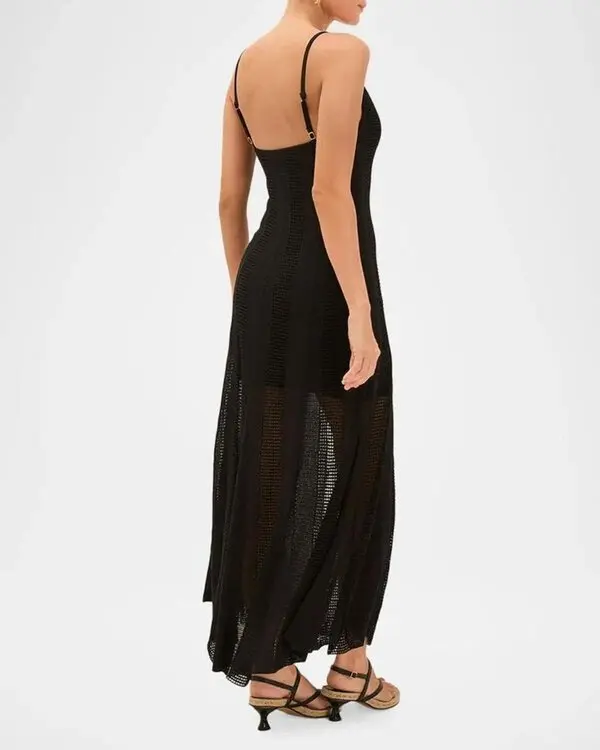 VIX PAULA HERMANNY Micah Long Knit Dress