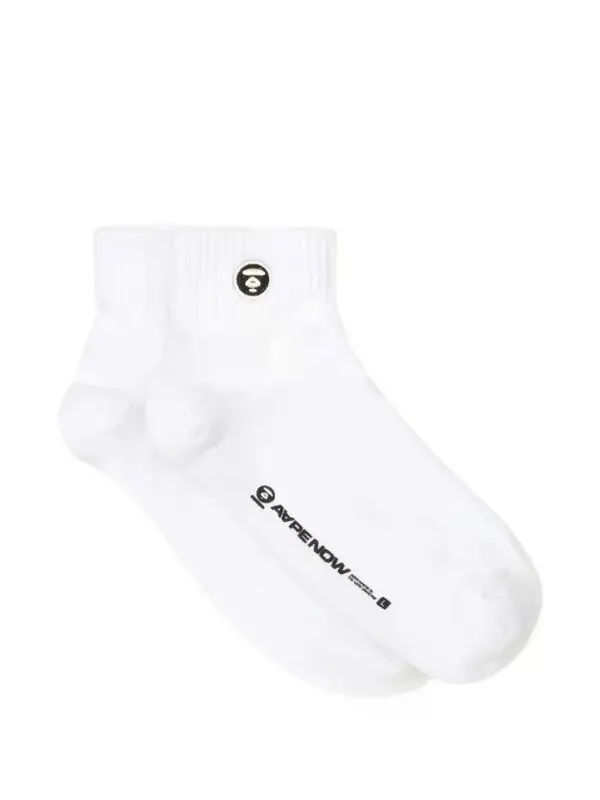 AAPE BY *A BATHING APE Aapenow Embroidered-logo Socks