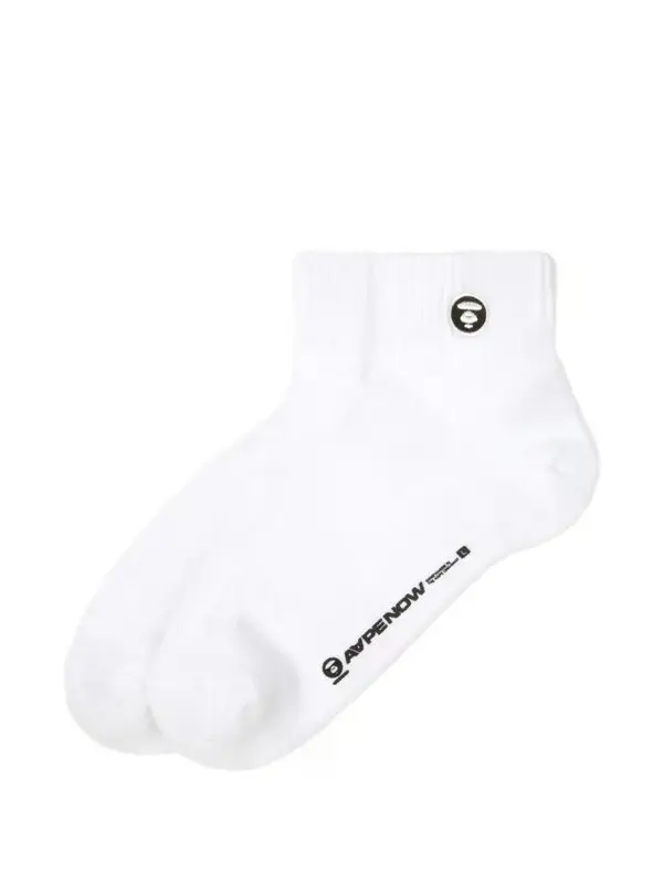 AAPE BY *A BATHING APE Aapenow Embroidered-logo Socks
