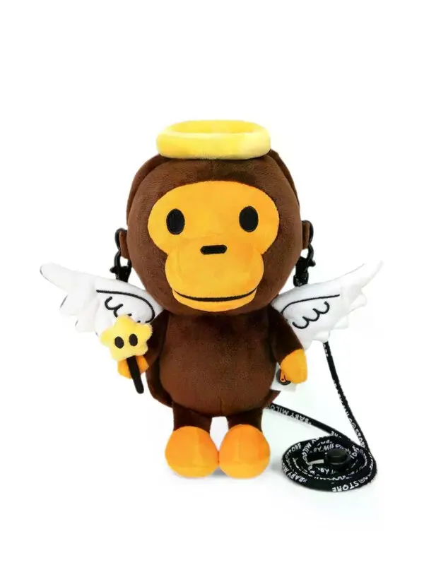 A BATHING APE Baby Milo Plush Crossbody Bag