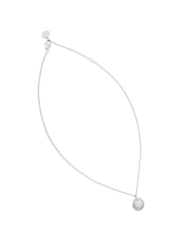 Furla Crystal-embellished Sphere Necklace - Silver