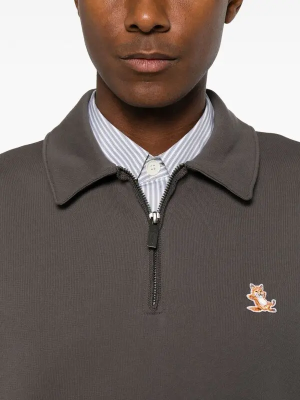 Maison Kitsuné Chillax Fox Cotton Sweatshirt
