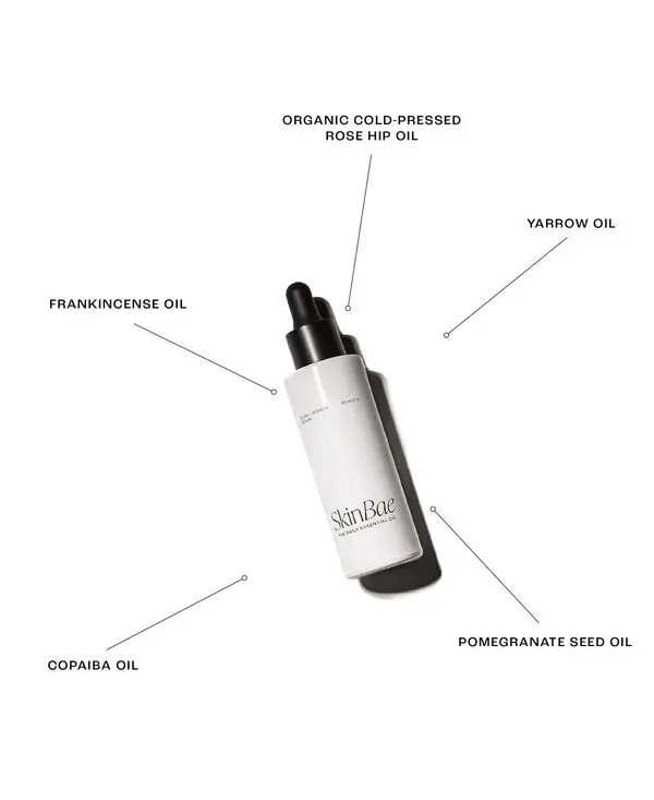 THE DAILY ESSENTIAL CO Skinbae Oil Serum - White 1.00 Oz