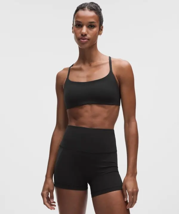 Lululemon Wunder Train Strappy Racer Bra - Black