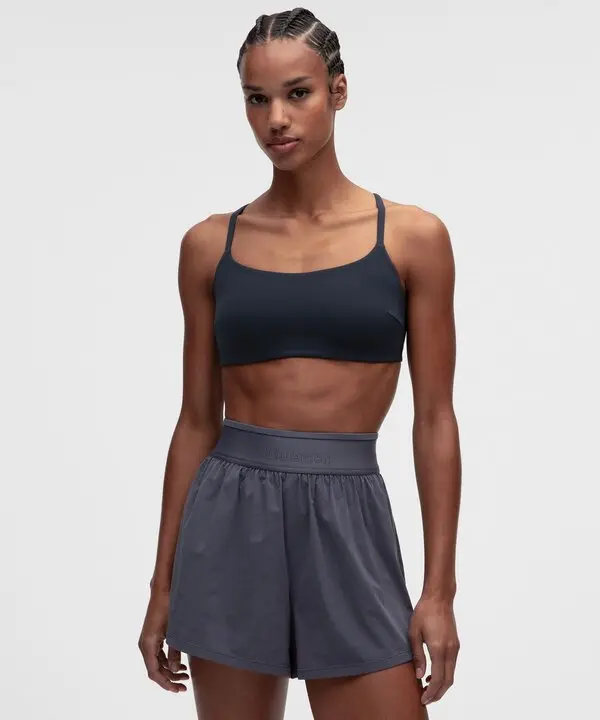 Lululemon Wunder Train Strappy Racer Bra - True Navy