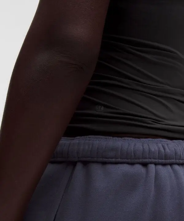 Lululemon Wundermost Ultra-soft Nulu Hip-length Crewneck Shirt - Black