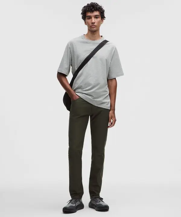 Lululemon Easyfive Slim-straight Pant 32l - Deep Forest