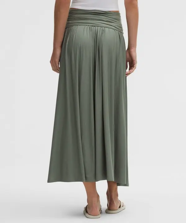 Lululemon 2-in-1 Maxi Dress - Willow Leaf
