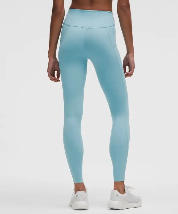 Lululemon Fast And Free High-rise Tight 28 - Washed Blue