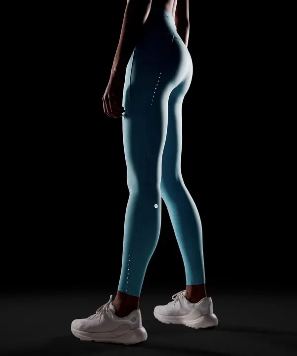 Lululemon Fast And Free High-rise Tight 28 - Washed Blue
