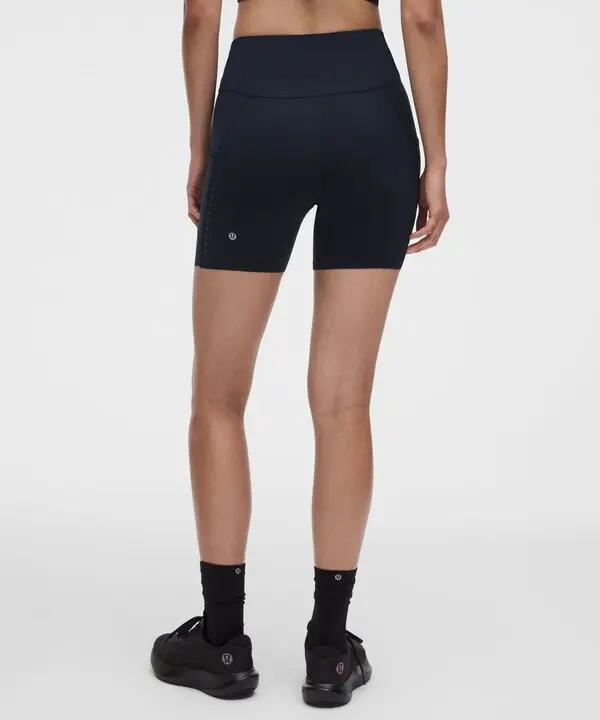 Lululemon Fast And Free High-rise Short 6 - True Navy