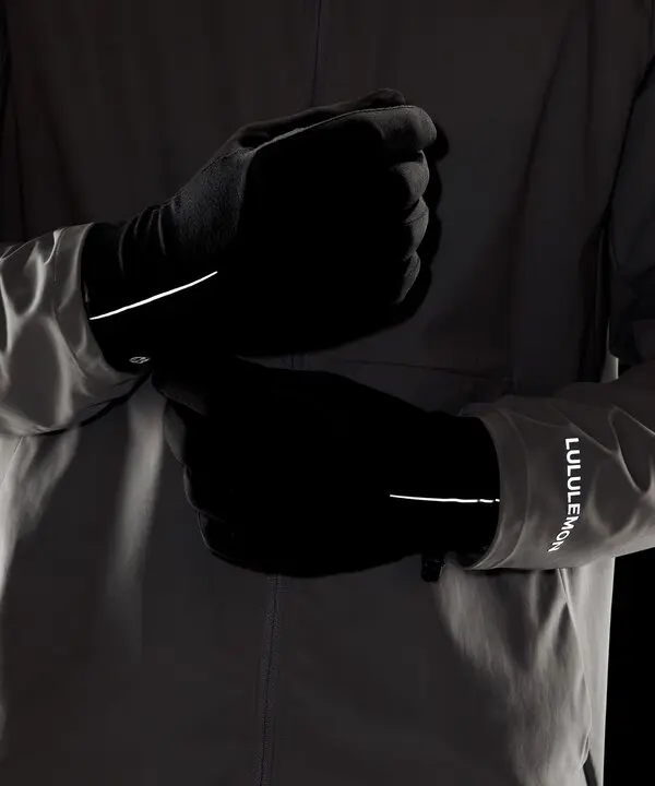 Lululemon Fast And Free Fleece Running Gloves