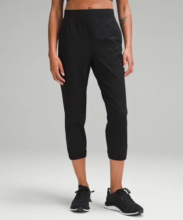 Lululemon Adapted State High-rise Cropped Jogger - Black