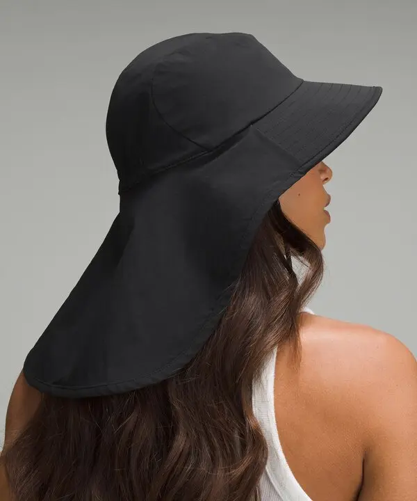 Lululemon All Sport Wide-brim Hat - Black