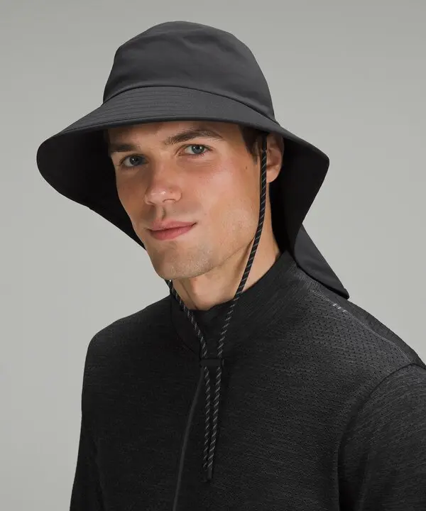Lululemon All Sport Wide-brim Hat - Black