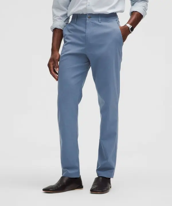Lululemon Abc Classic-fit Trouser 30l - Washed Denim